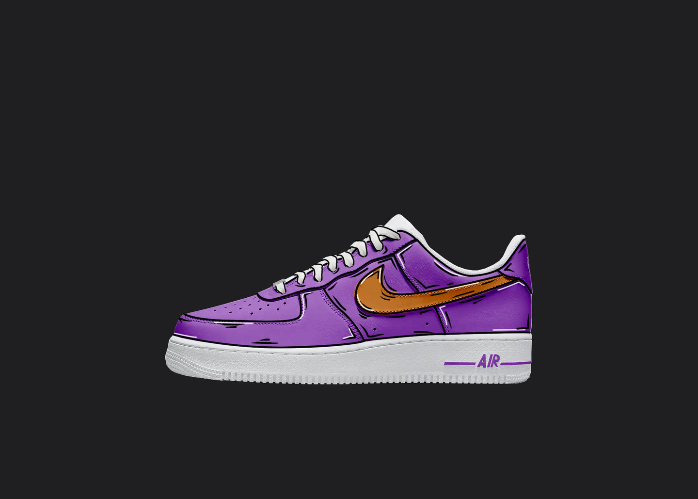 Cartoon Custom Air Force 1