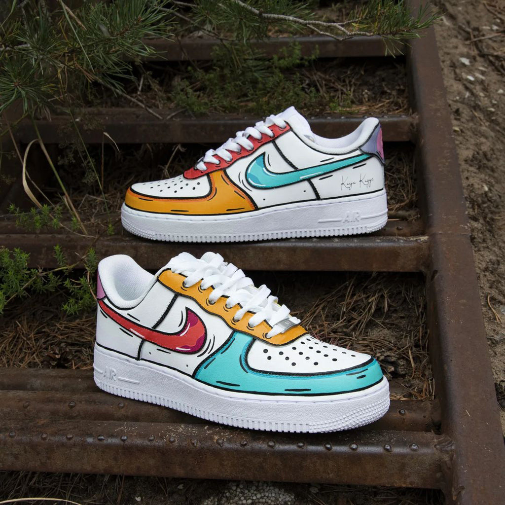 Cartoon Custom Air Force 1